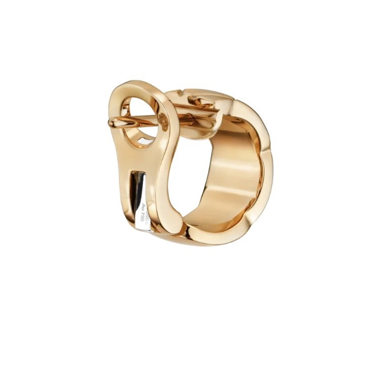 Chanel Coco Crush Earrings Beige Gold For Women J12573 - Vipfasbags