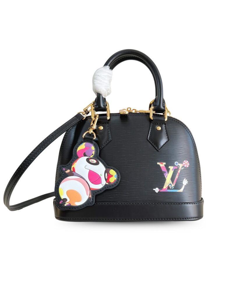 Louis Vuitton LV x TM Alma BB Handbag Black For Women 9.3in/24cm M13670 ...